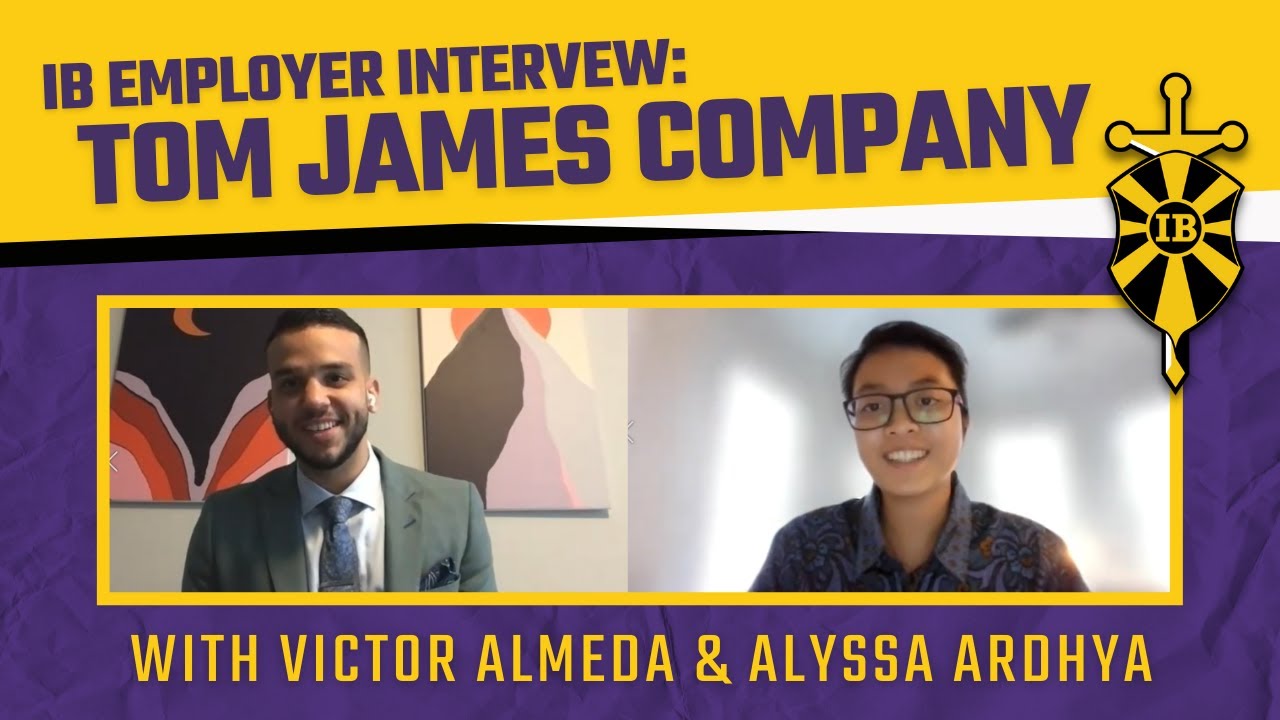 IB Employer Interview: Victor Almeda from Tom James by Alyssa Ardhya ...