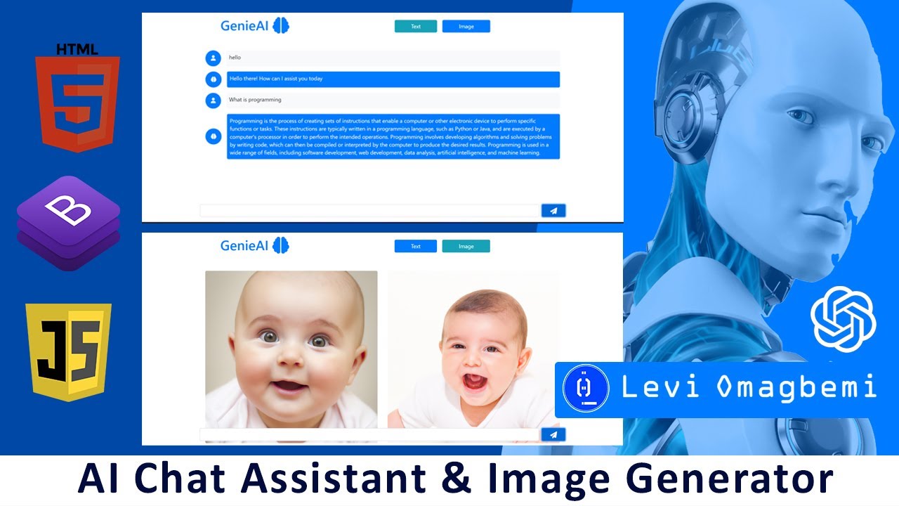 AI Chat Assistant and Image Generator - YouTube