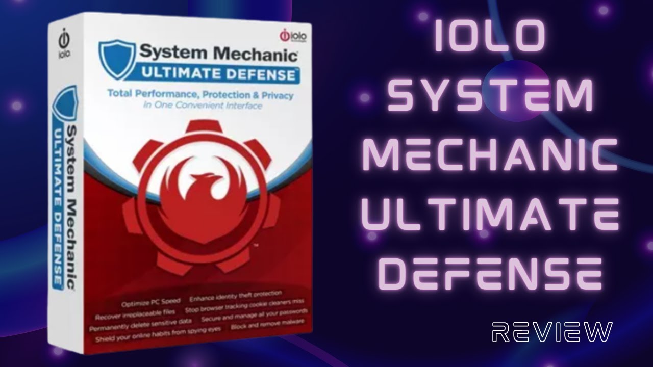 Optimize Your PC Performance with Iolo System Mechanic Ultimate Defense Review - YouTube