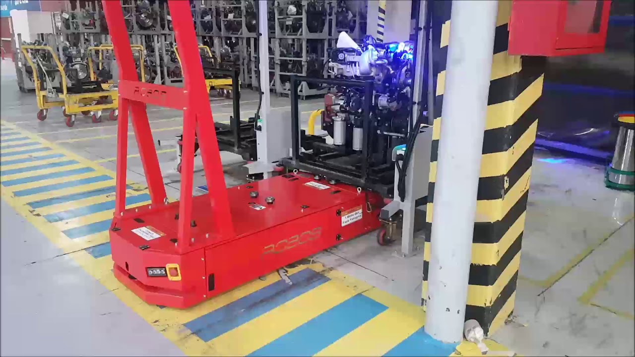 RBS-P1 Pin Hook AGV - YouTube