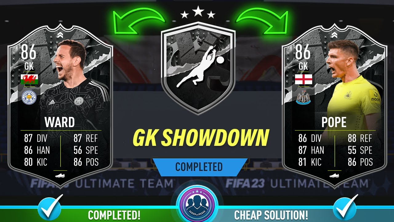 86 Showdown Nick Pope & Danny Ward SBC Completed - Cheapest Solution ...