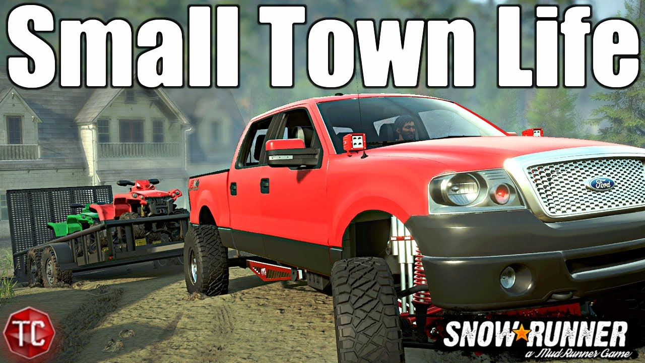 SnowRunner: NEW JOB! Picking Up & Delivering ATVs for Service! Small ...