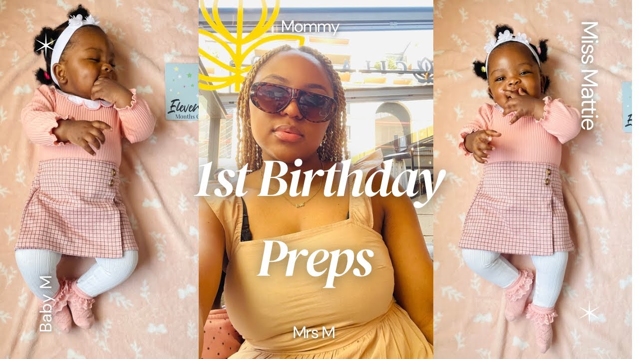 Baby’s 1st Birthday Preparations | Getting Baby’s Ears Pierced | Baking ...