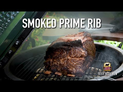 How to Smoke Prime Rib on the Big Green Egg