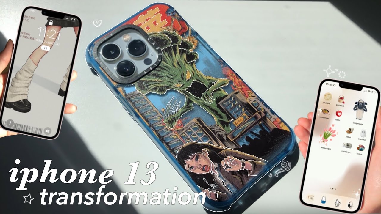 iphone transformation 🧃 | widgets, apps + aesthetic customization - YouTube