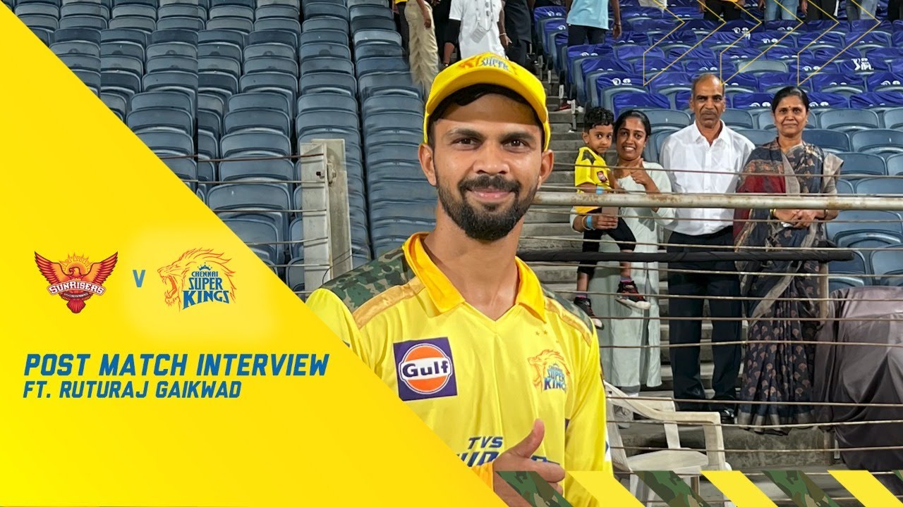 Hometown Hero Ruturaj shines with a match winning 99| #SRHvCSK - YouTube