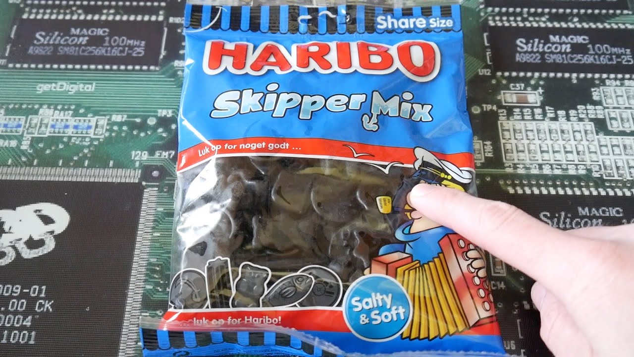 Haribo Skipper Mix aus Dänemark 🇩🇰 Was ist drin und wie schmeckt es ...