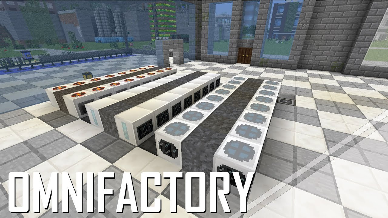 Omnifactory - 23 - ORE PROCESSING AND DERP MOMENTS - YouTube