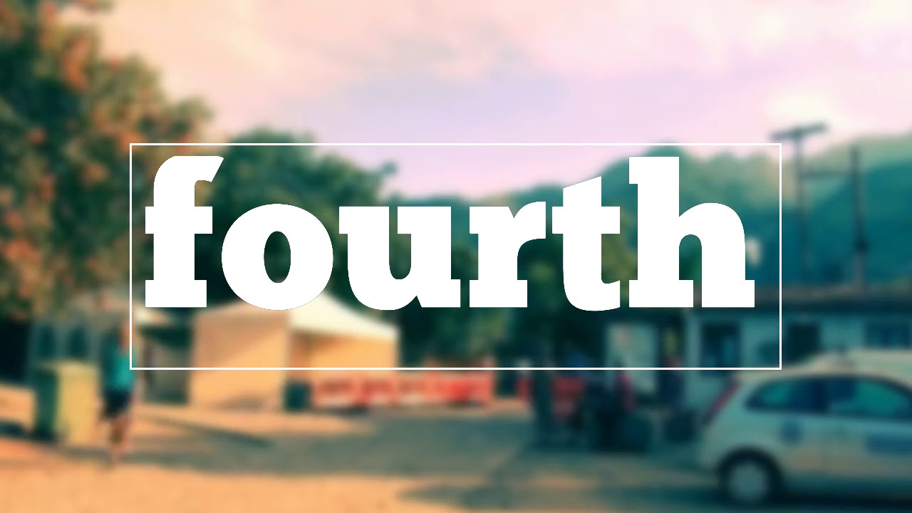 How to spell fourth - YouTube