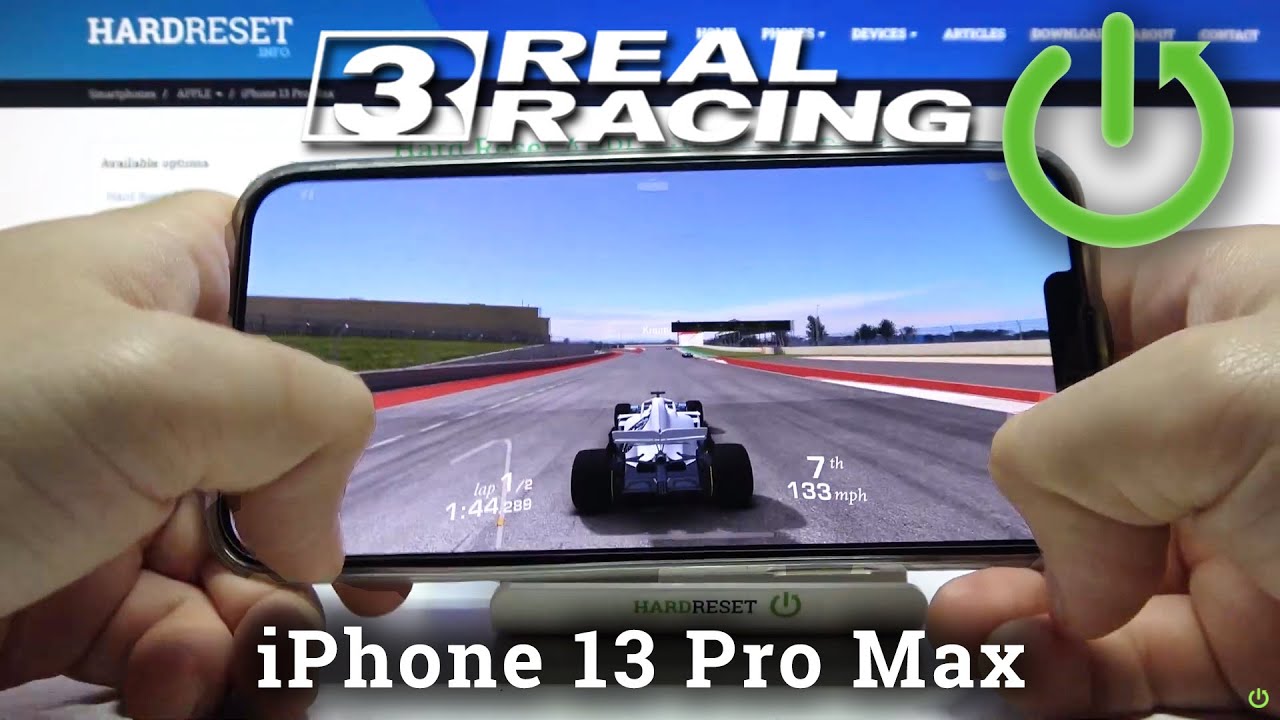 Apple iPhone 13 Pro Max - Real Racing 3 on *120 Hz* | MOST ENJOYABLE ...
