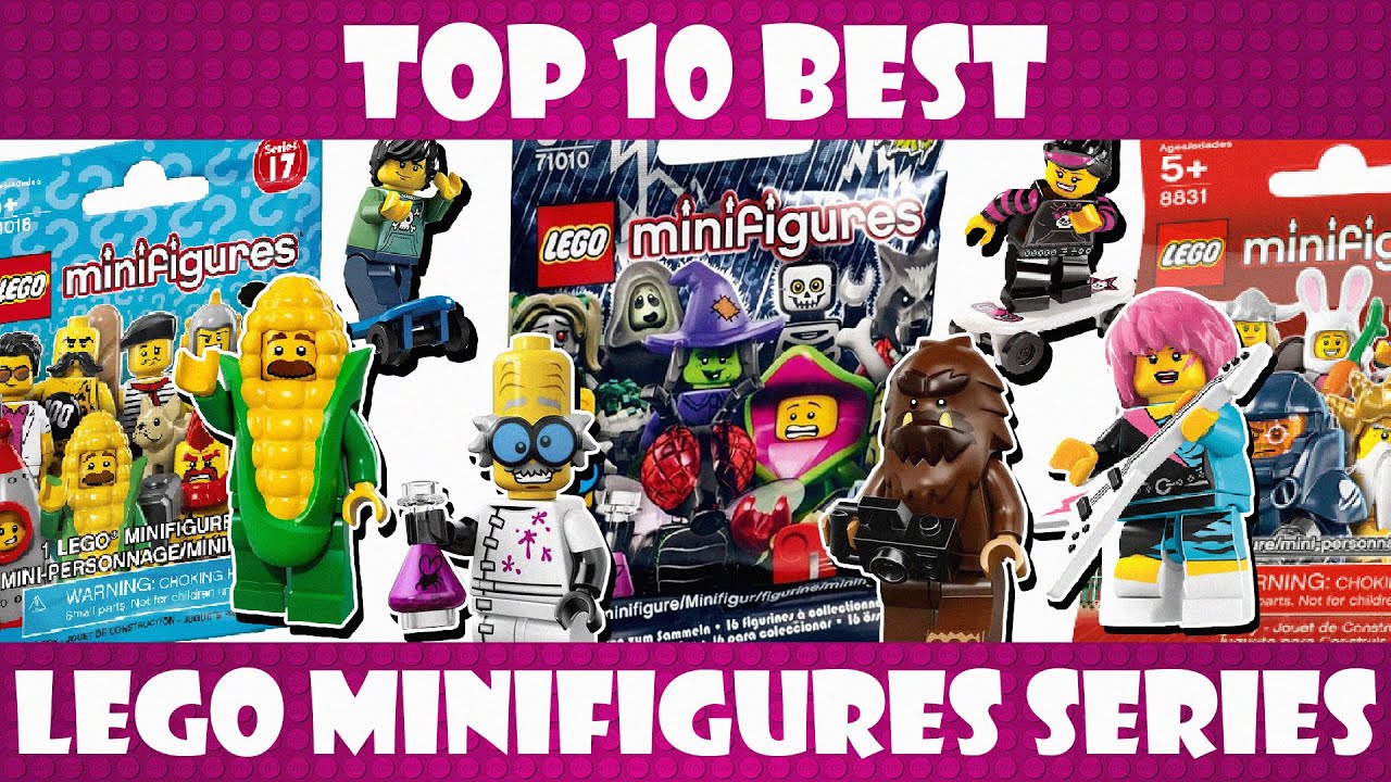 TOP 10 Best Lego Minifigures Series and My Favorite Characters From ...
