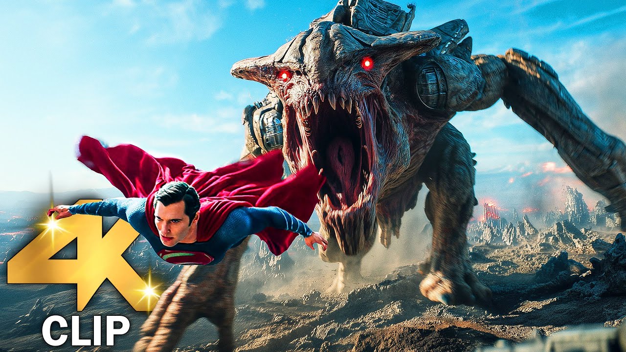 SUPERMAN All CLIPS + Trailer (4K ULTRA HD) 2025 - YouTube