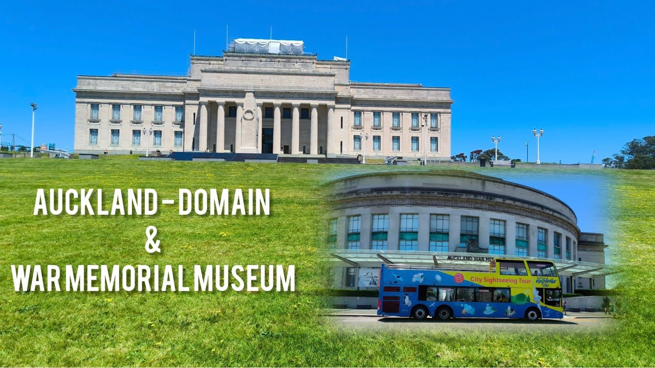 Auckland Domain || Auckland war memorial Museum. - YouTube