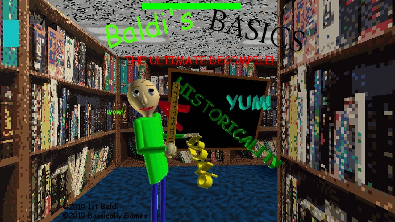 Baldi's Basics The Ultimate Decompile! - YouTube