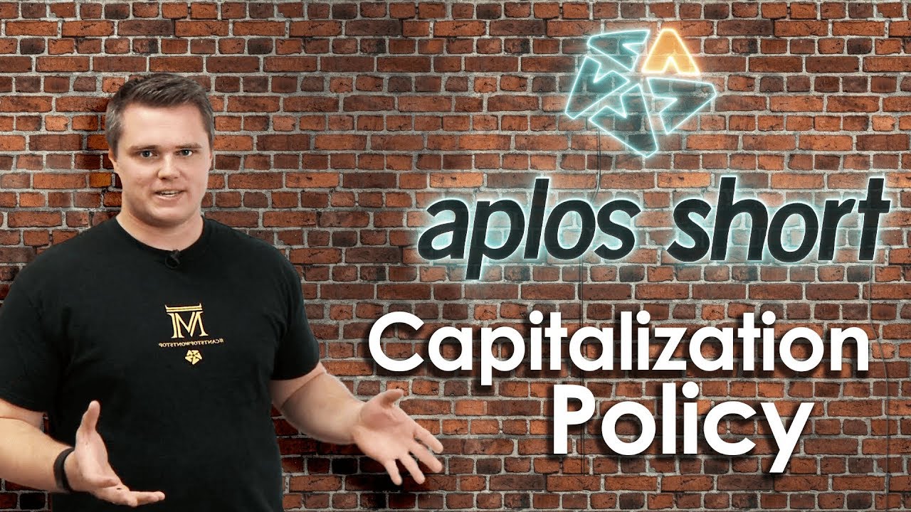 What is a Capitalization Policy? | An Aplos Short - YouTube