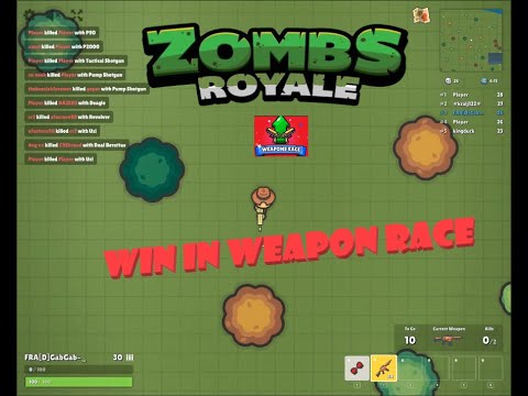 Zombs Royale | Win in weapon race! - YouTube