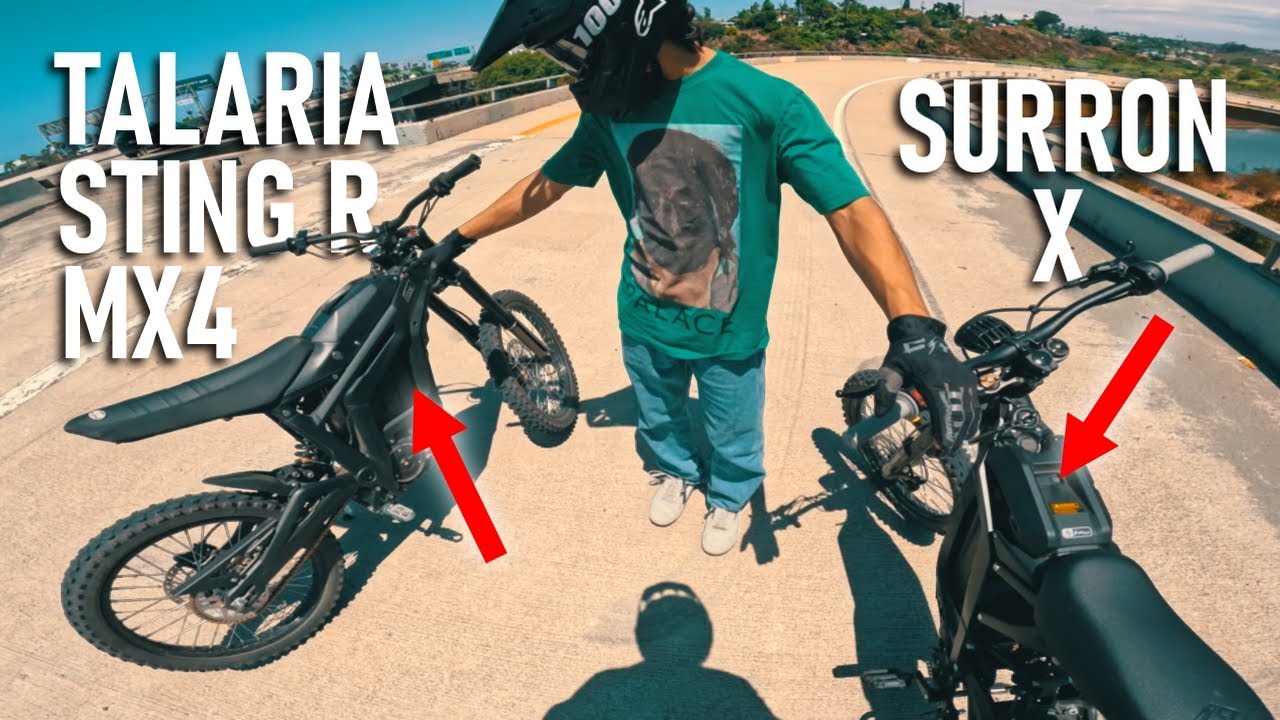 TALARIA Sting R MX4 & SURRON Ride Sketchy Trails and Send More Jumps ...