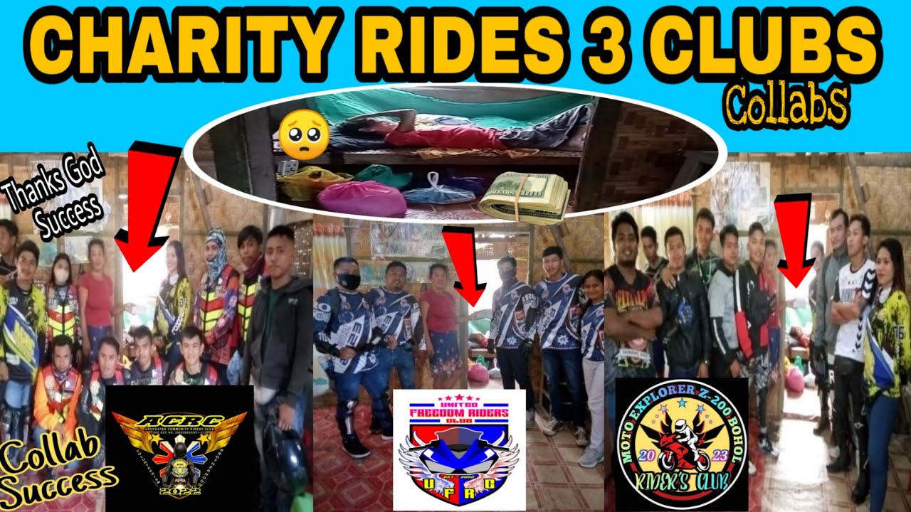 GRAND CHARITY RIDES🇵🇭 WITH ACRC, MOTO EXPLORER Z200/BOHOL AND UNITED ...
