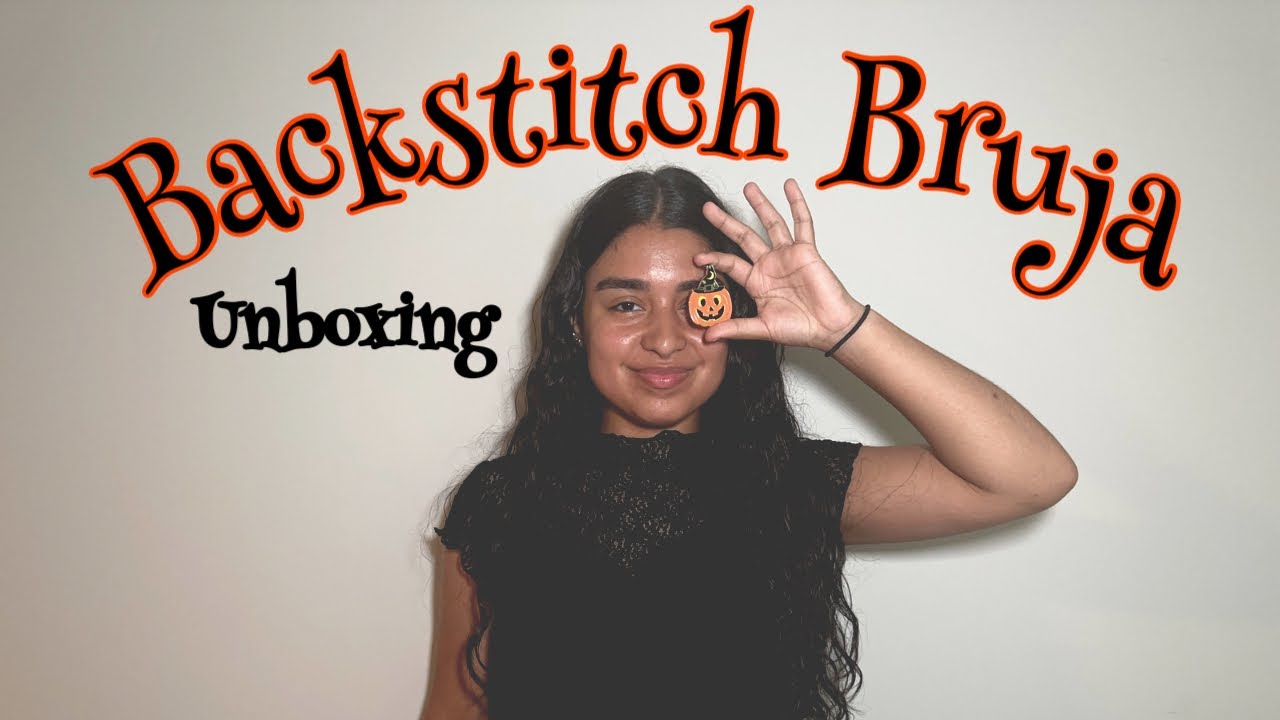 Unboxing my Backstitch Bruja Travel Set! - YouTube