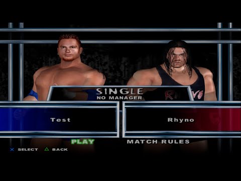 WWE SmackDown! Here Comes the Pain - Test VS Rhyno (SINGLE)