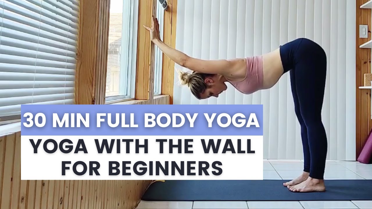 Gentle Yoga at The Wall | Intermediate Yoga Practice Yoga For Beginners ...