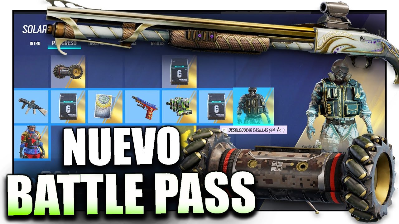 💹PRIMER VISTAZO al NUEVO MEJOR BATTLE PASS | RAINBOW SIX SIEGE | Solar ...