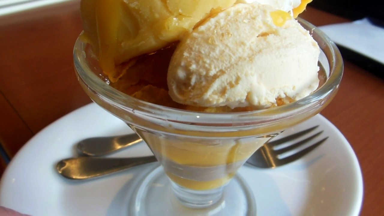 Mango Corn Flake Sundae in Japan! - YouTube