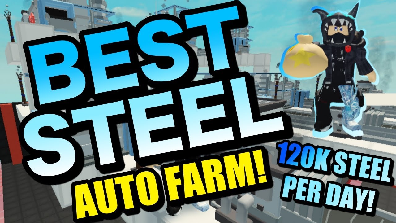 BEST STEEL AUTO FARM! 120k PER DAY! ROBLOX ISLANDS/ SKYBLOCK BUILD ...