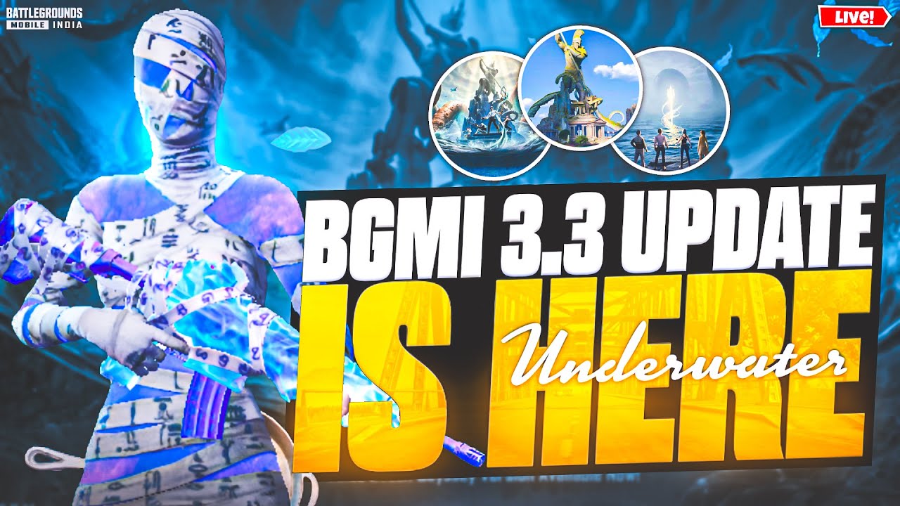 BGMI LIVE || LETS COMPLETE 7 WWCD IN NEW UPDATE 3.3 || ROAD TO 2K SUBS ...