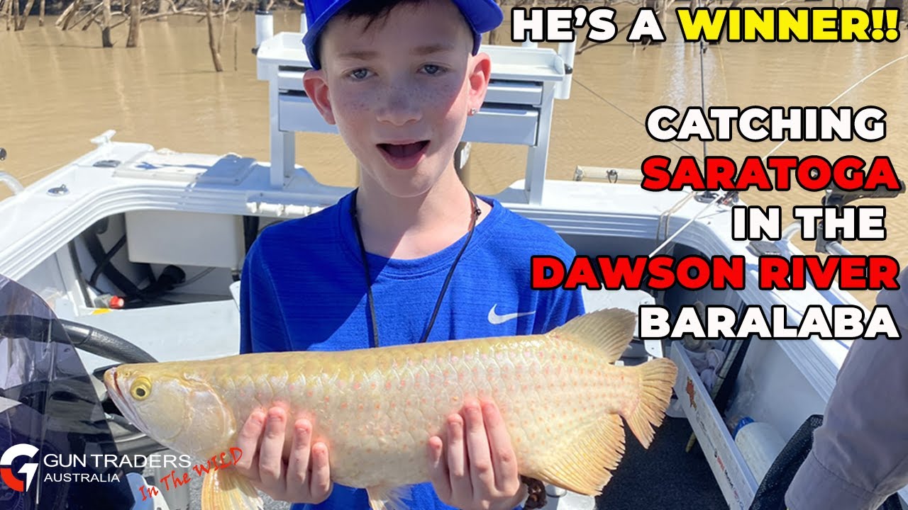 Saratoga Fishing Dawson River Baralaba Saratoga Fishing Classic - YouTube