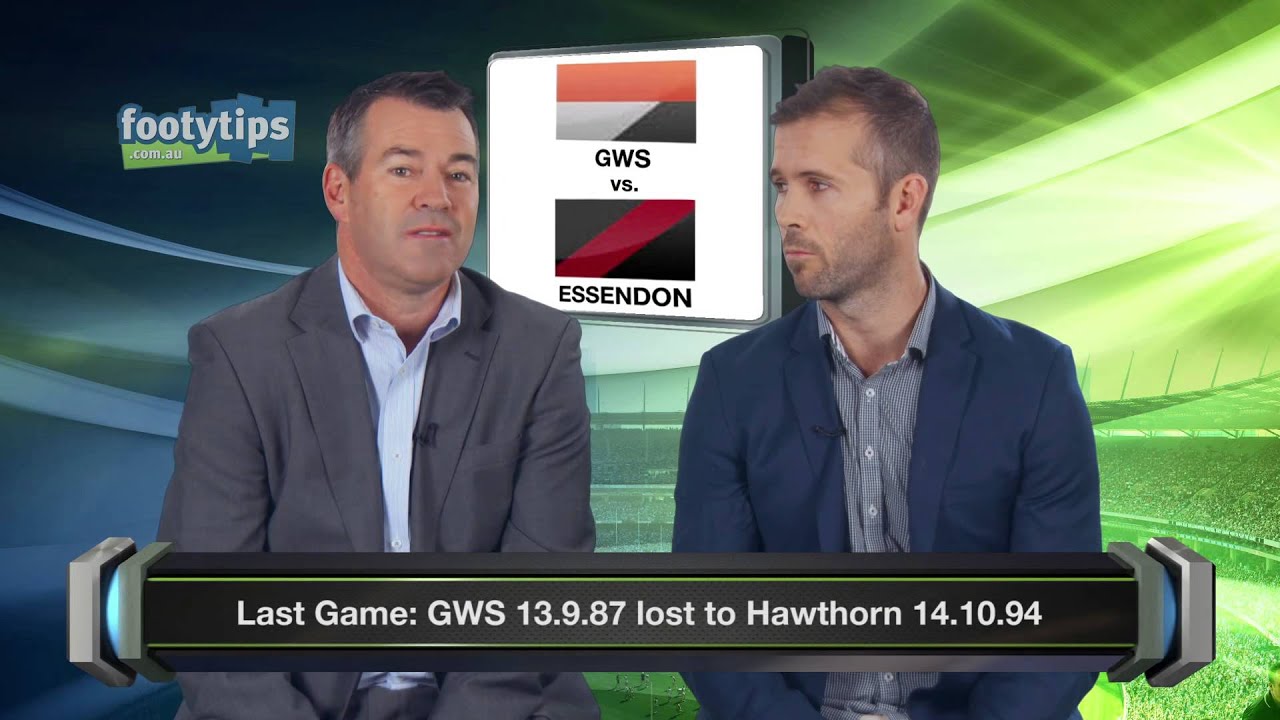 AFL Round 12 Tips - YouTube