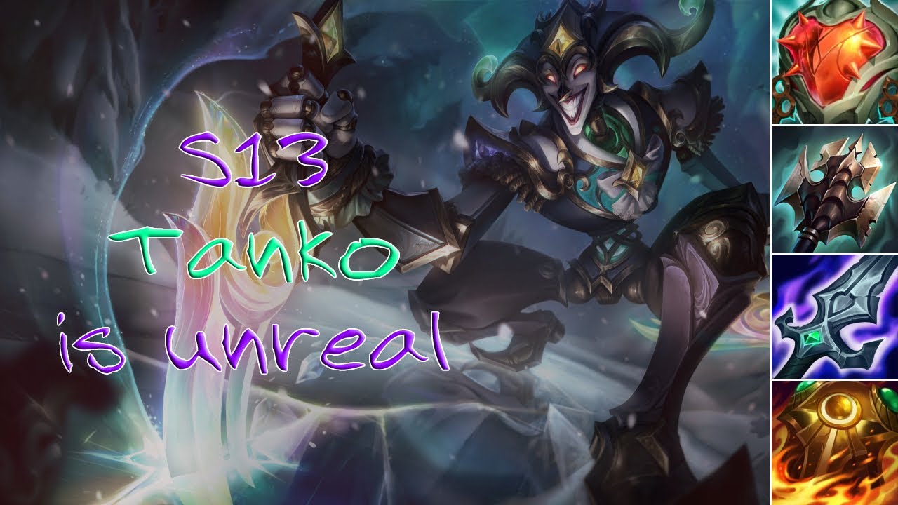 TANK SHACO JUNGLE SEASON 13 IS UNREAL - Shaco gameplay (no commentary ...