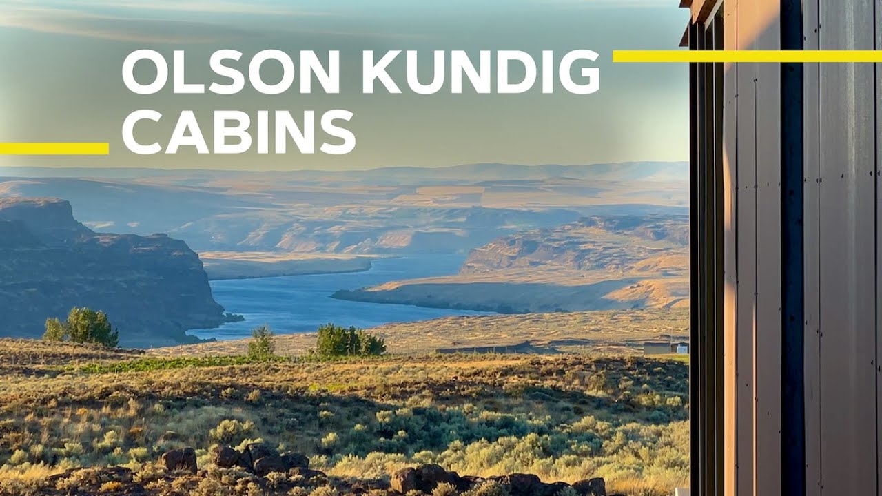 Inside The Cave B Cabins: Architecture & Wild Views - YouTube