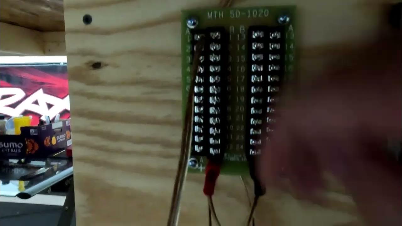Layout update, Controls - MTH DCS and Lionel Legacy Plus terminal strips and MTH Z4000 ...