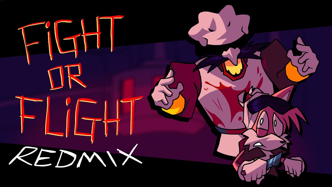 Fight or Flight REDMIX Animation | Vs. Sonic.EXE [Friday Night Funkin ...