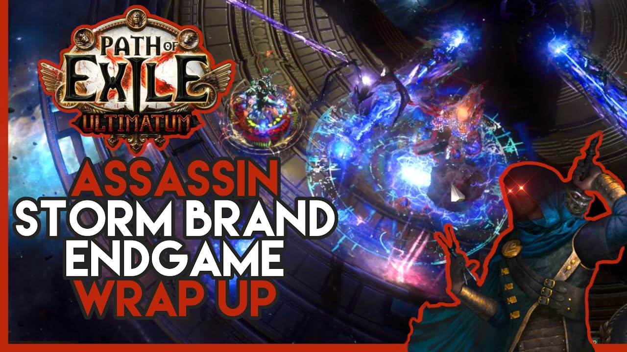 PoE 3.14 - Void Battery Storm Brand Assassin Endgame Wrap Up - YouTube