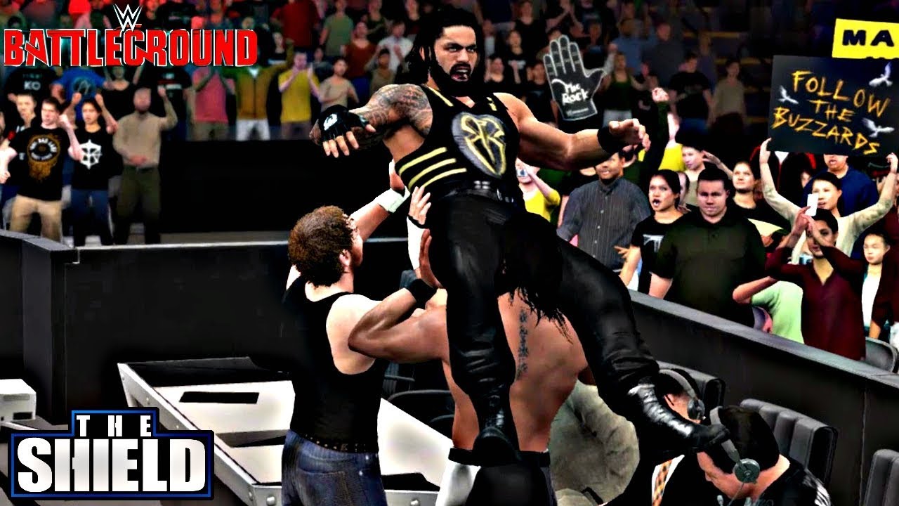 Shield Triple Threat Moment: Seth Rollins & Dean Ambrose Double ...