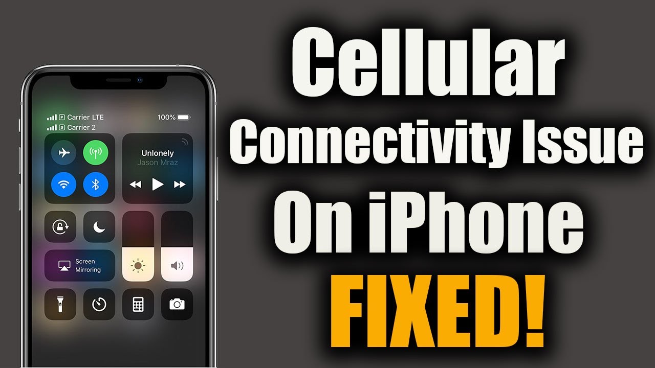 How to Fix Cellular Connectivity Issue on iPhone 14, 14 Pro Max | FIXED ...