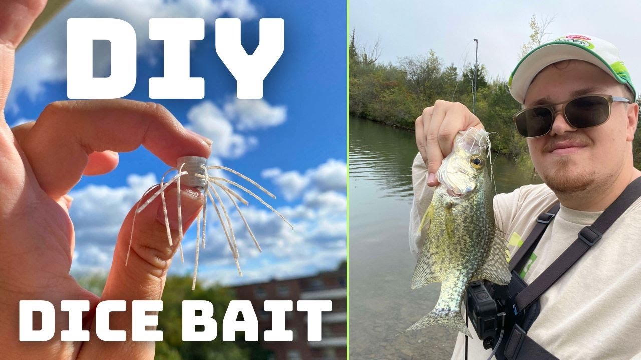 How I Made a CUSTOM Dice Bait (Cue Bomb Fishing DIY) - YouTube