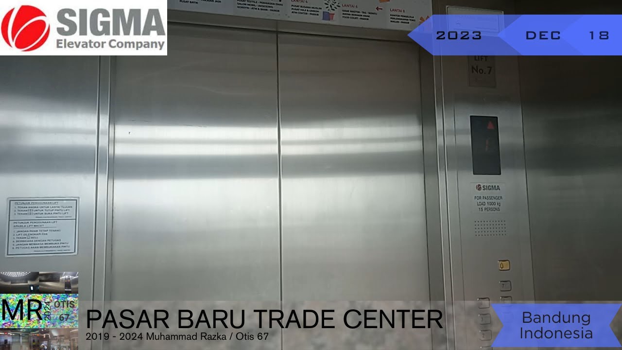Sigma Di1 Scenic Elevator at Pasar Baru Trade Center, Bandung [Exterior ...