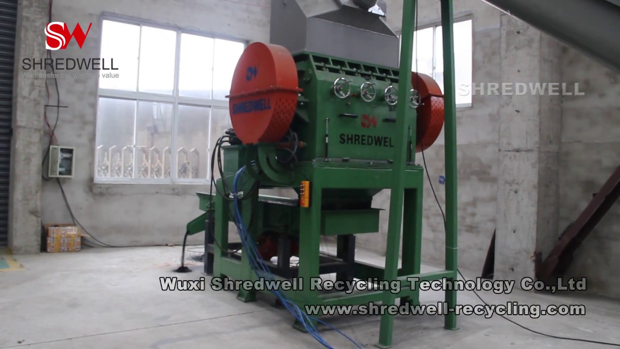 RG 90 Rubber Granulator | Waste Tire Shredding Machine - YouTube