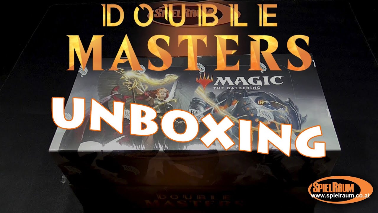 Double Masters - Display Unboxing - SpielRaum [Deutsch] - YouTube