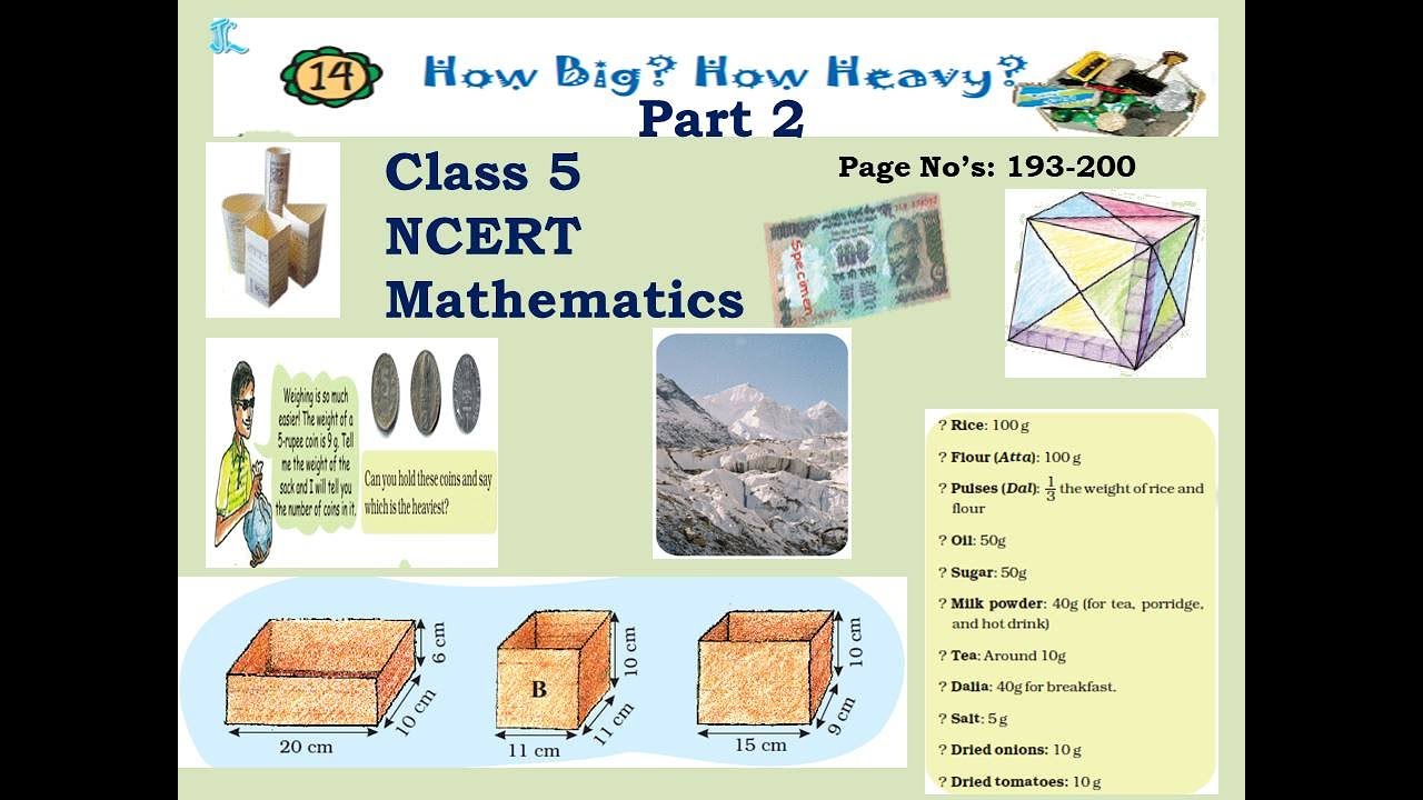 How Big How Heavy Class 5 Chapter 14 NCERT Maths Part 2 Page how-big-how-heavy-class-5-chapter-14-ncert-maths-part-2-page