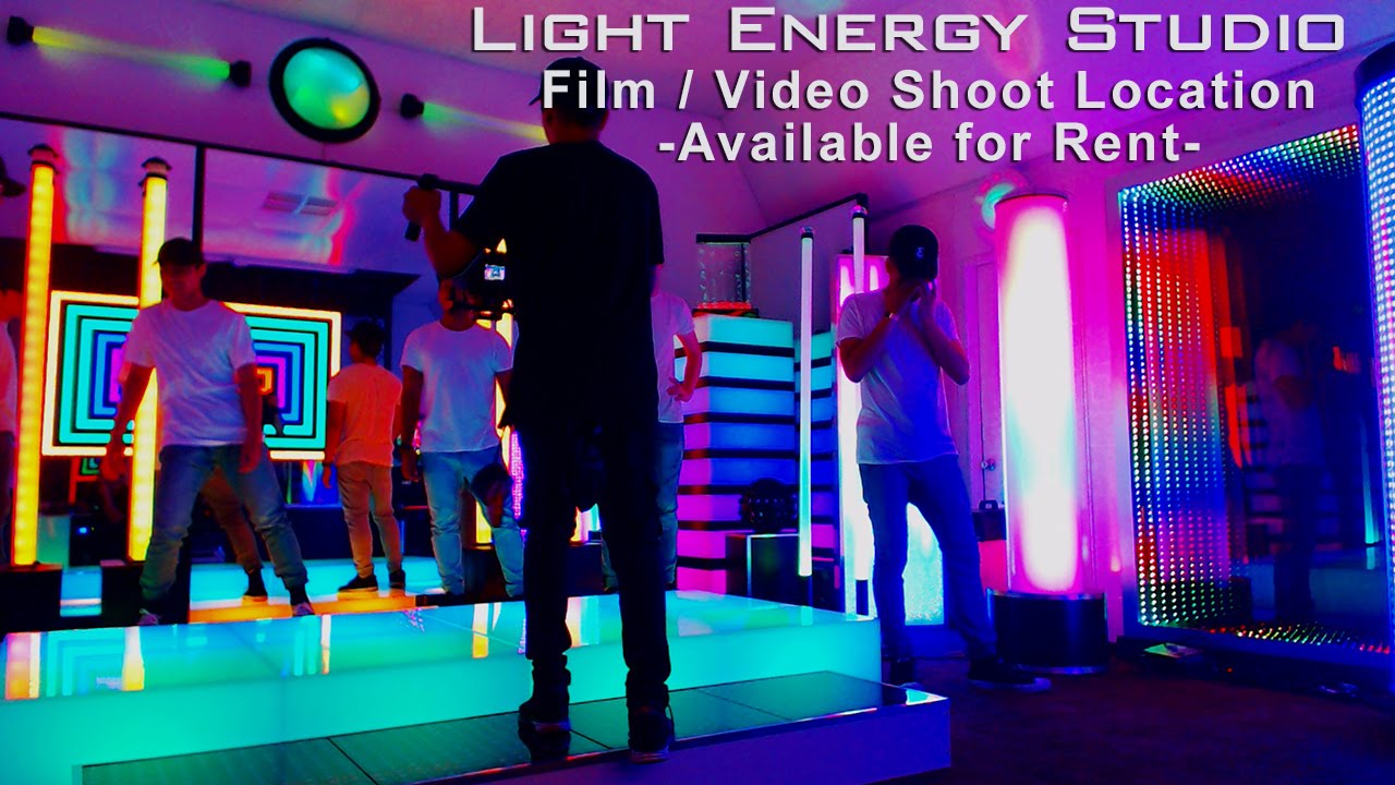Light Energy Studio Showroom Music Video Shoot - YouTube
