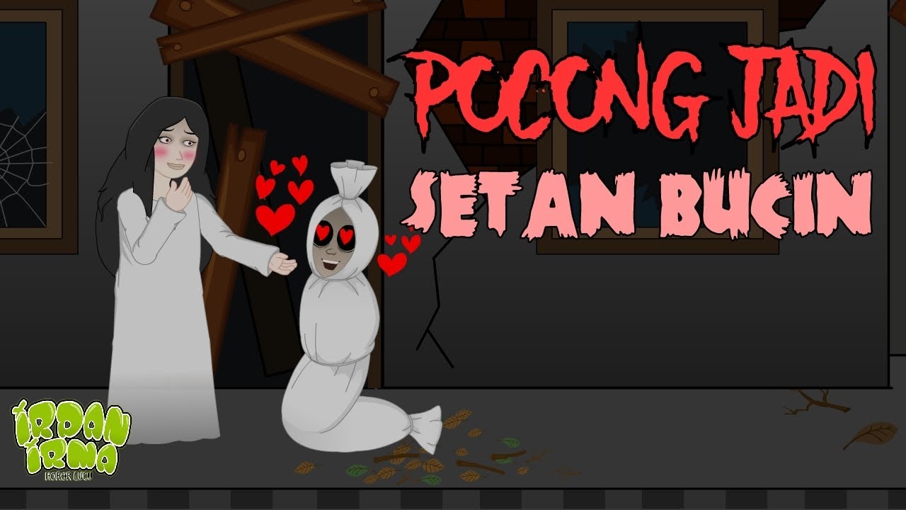 Hantu Bucin - Kartun Horor Lucu | Irpan dan Irma - YouTube