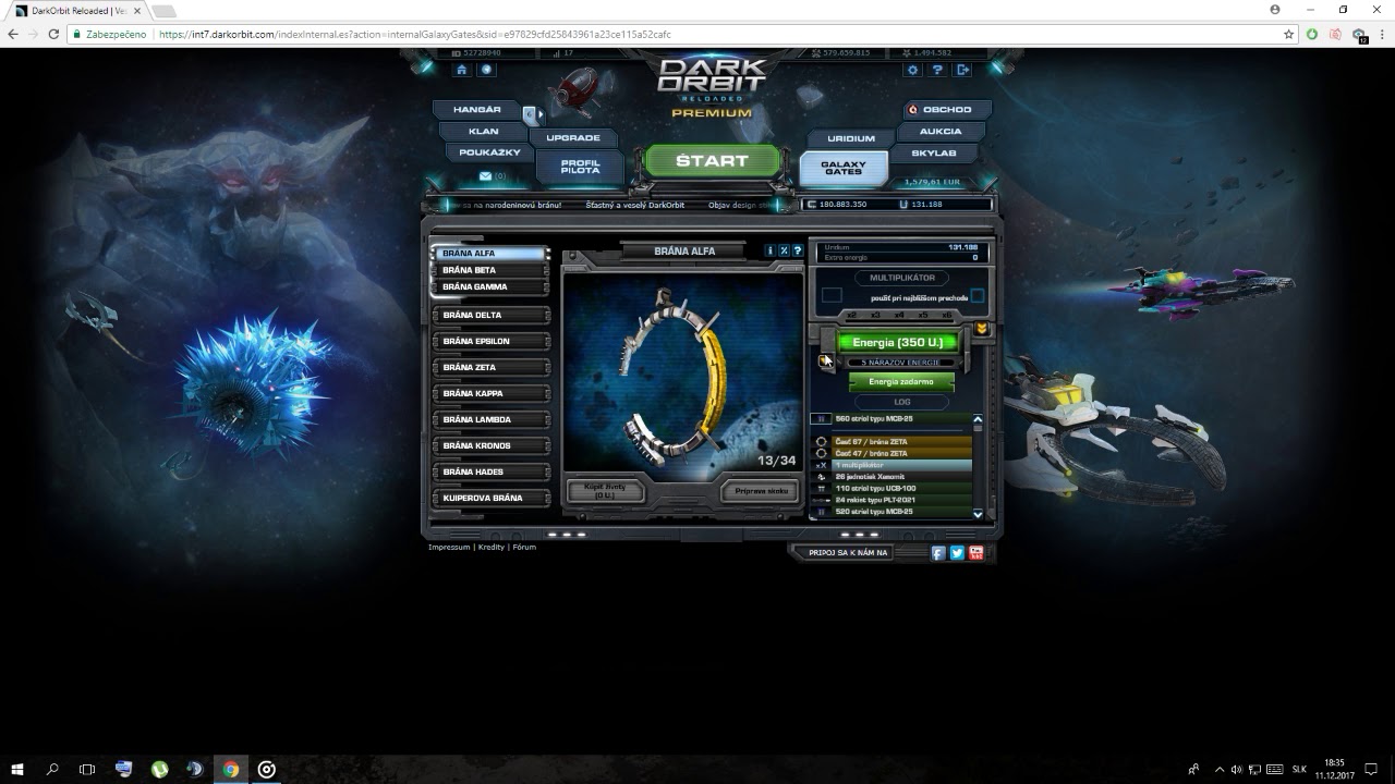DarkOrbit GG bug - YouTube
