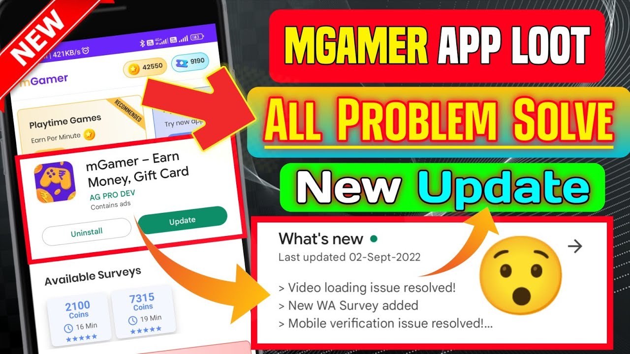mGamer App Video Loading Problem Solve | mgamer mobile verification ...