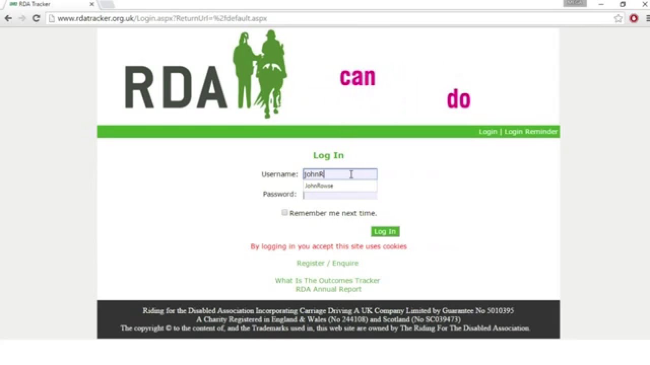 RDA Tracker - User set-up tutorial - YouTube