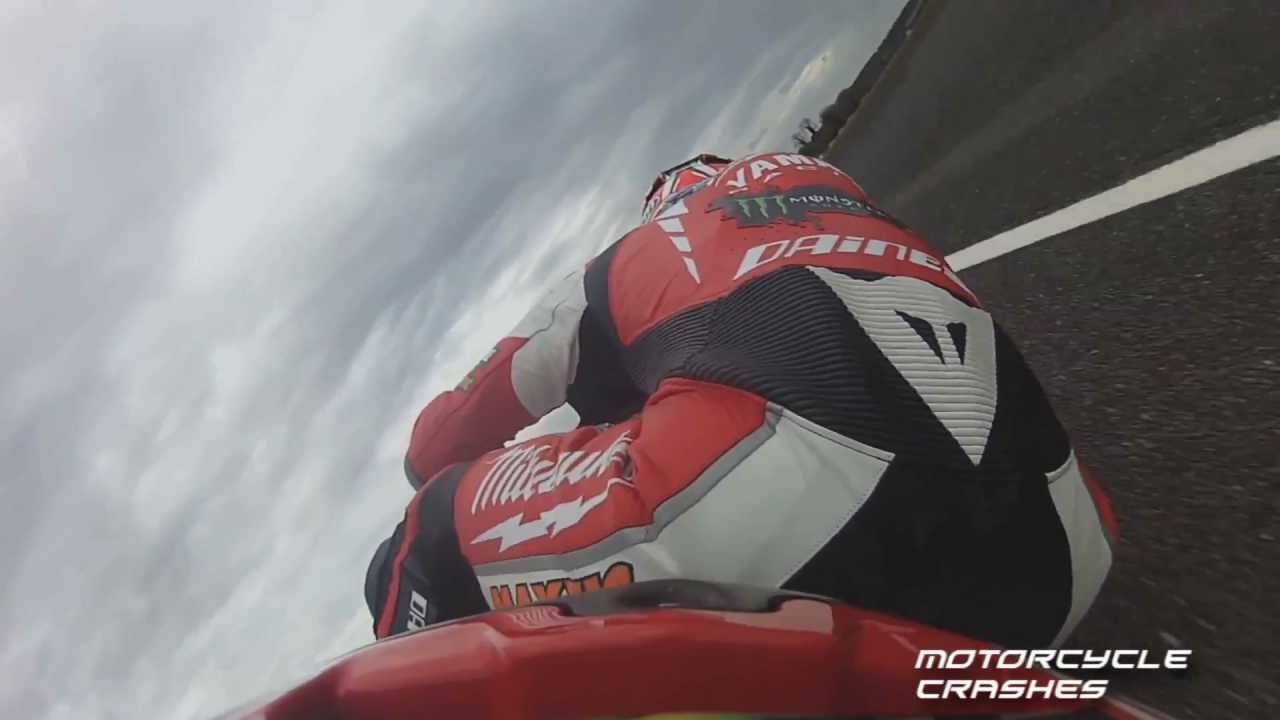 On-Board Motorcycle Crash, Yamaha R1! - BSB - YouTube