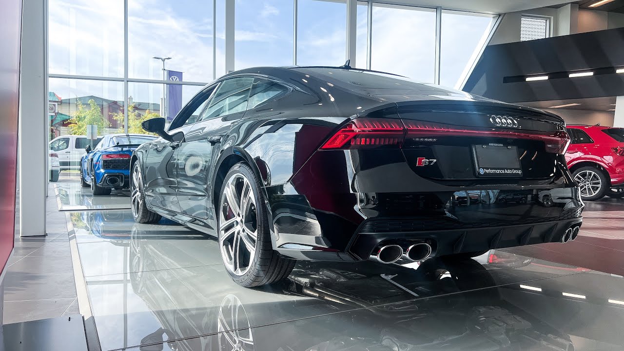 Experience Luxury on wheels: 2024 Audi S7 Sportback Technik in Black ...